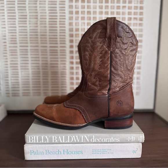Ariat | Shoes | Caballo Dorado Cowgirl Brown Boots Mint Condition ...